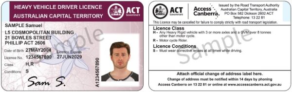 New ACT Driving Licence 2025 Update - Supported by FOXID Plus
